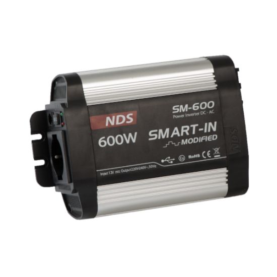 NDS Energy Smart-In Modified Sine Wave Inverter 12V 600W | SM600-12 | Van Roof Rack