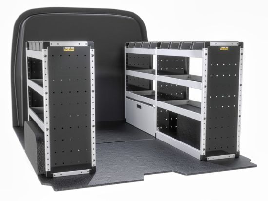 Van Guard Silver Trade Van Racking Package - Complete Kit for Renault ...