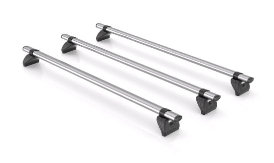 Rhino 3 KammBar Fleet Steel Roof Bars and 4 free load stops for ...