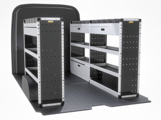 Van Guard Gold Trade Van Racking Package - Complete Kit for Toyota ...