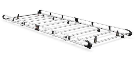Van Guard ULTI Rack+ (Aluminium) - 9 Bar Roof Rack for Renault Master ...