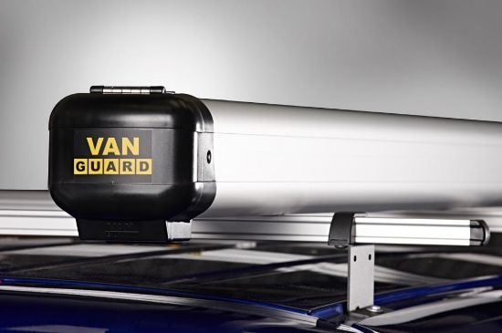 Van Guard 3m Silver Maxi Pipe Carrier - Lined | VG200-3SL | Van Roof Rack